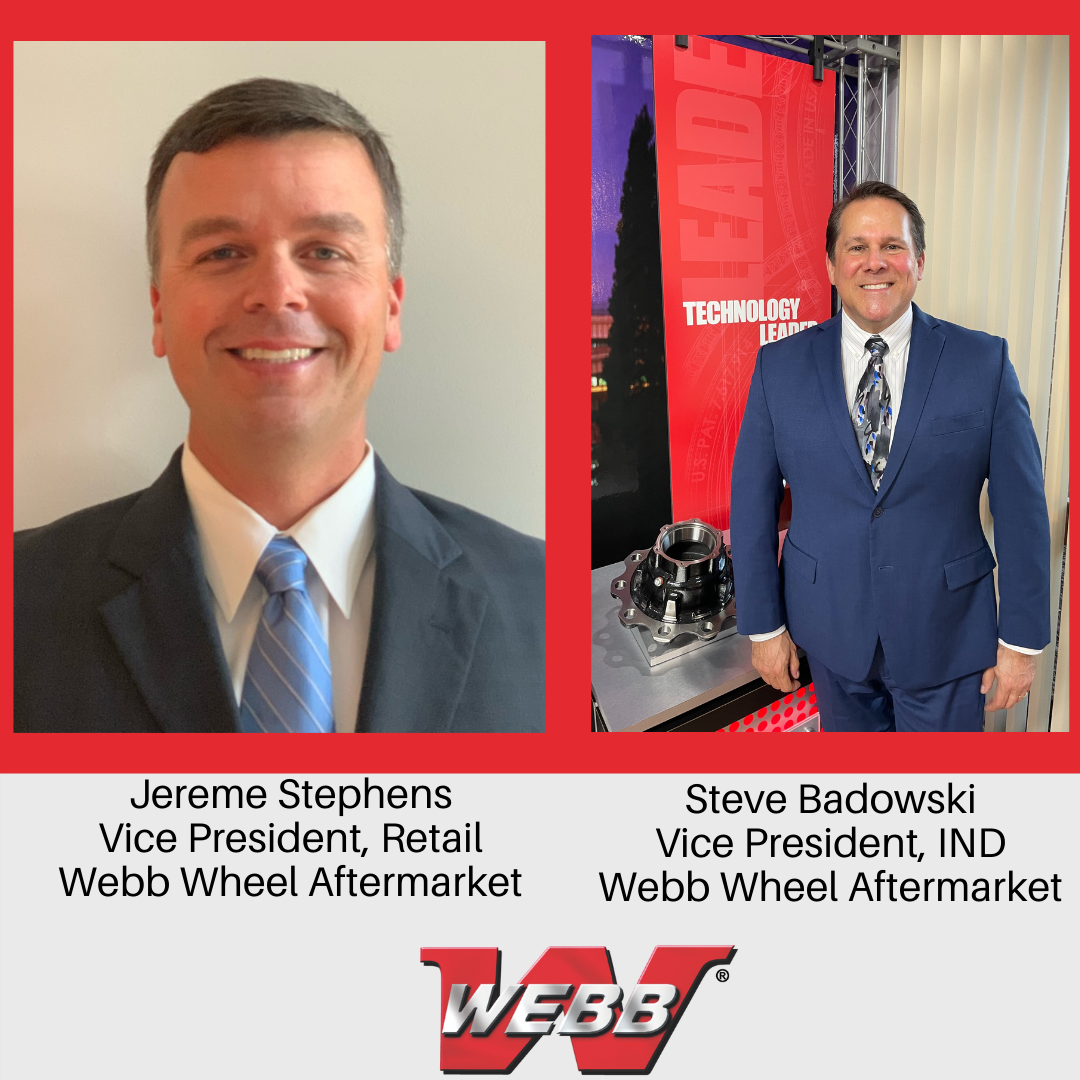 New Vice Presidents of Webb Wheel Aftermarket Division – Webb Wheel News